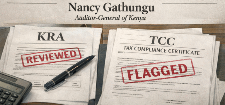Auditor-General Exposes Major Failures at KRA: Illegal Waivers and TCC ...